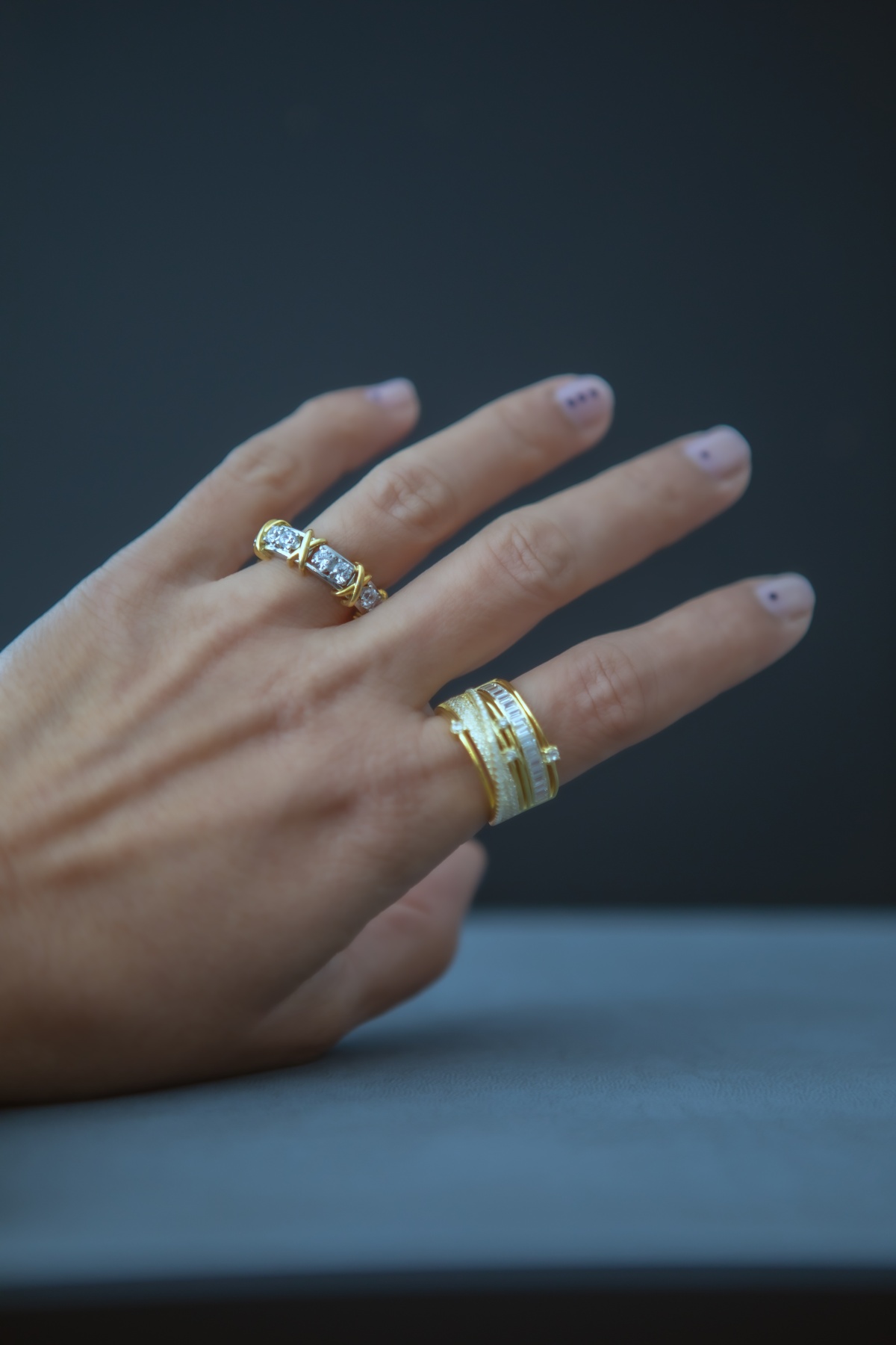İTHAL X TAM TUR YÜZÜK - Artisan By Sıla Bacak